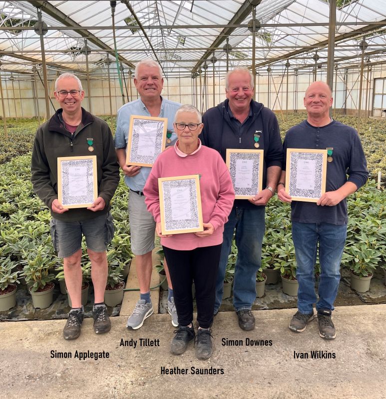 Gardenforum News - People - Long service medals at Morley Nurseries