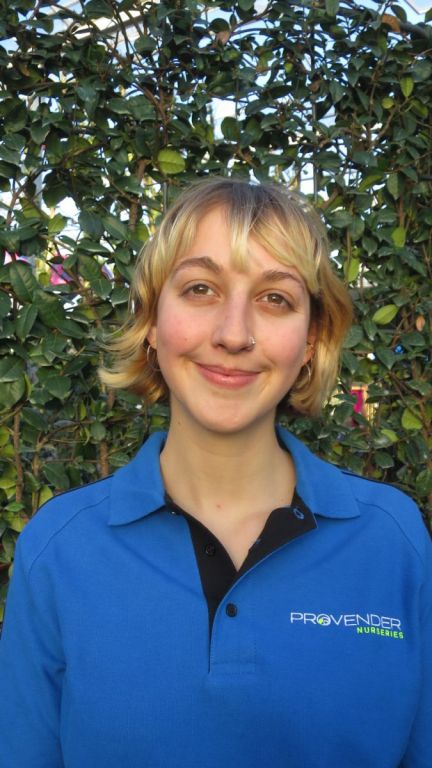 Gardenforum News - People - New team member at Provender Nurseries.