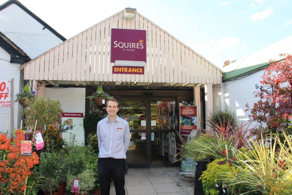 Gardenforum News - People - New manager at Squire’s Garden Centre in Woking